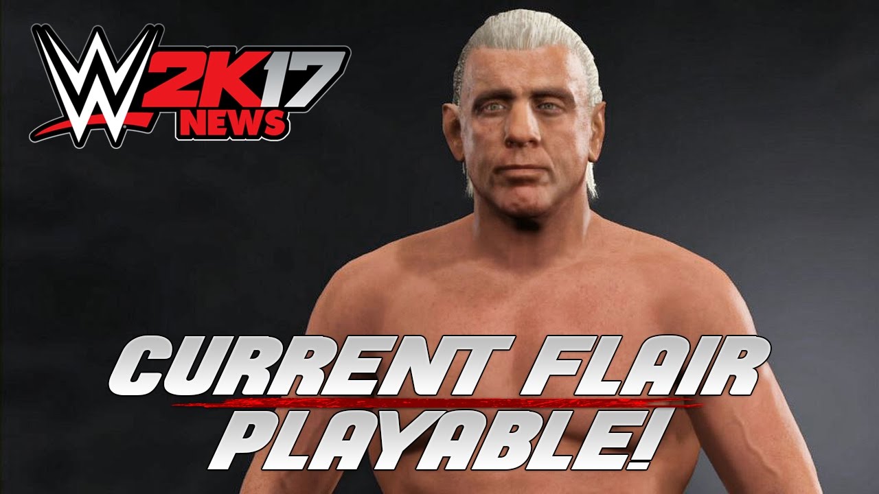 WWE 2K17 - How To Play As Current Ric Flair! - YouTube