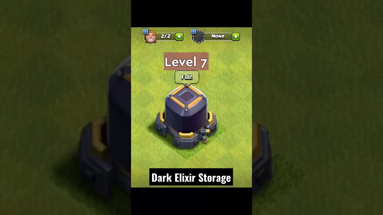 Dark Elixir Storage