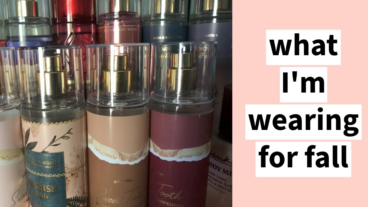 my body mists fall line up - YouTube