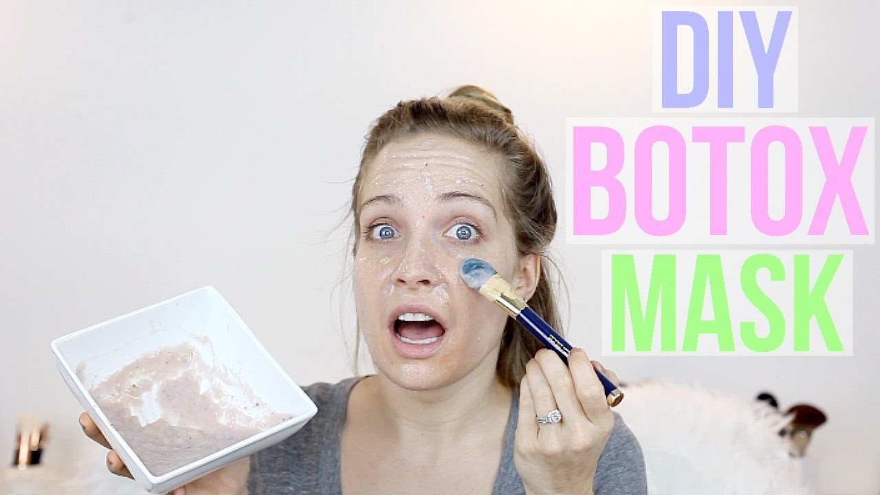 DIY BOTOX MASK | DOES IT REALLY WORK?! | Makinze - YouTube