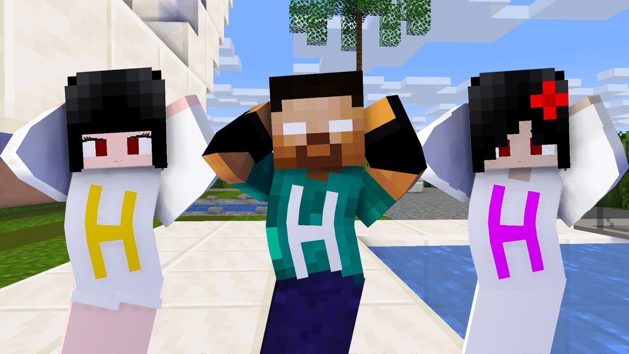 MONSTER SCHOOL : CHICKEN WING MEME HEEKO HEROBRINE FAMILY - MINECRAFT ...