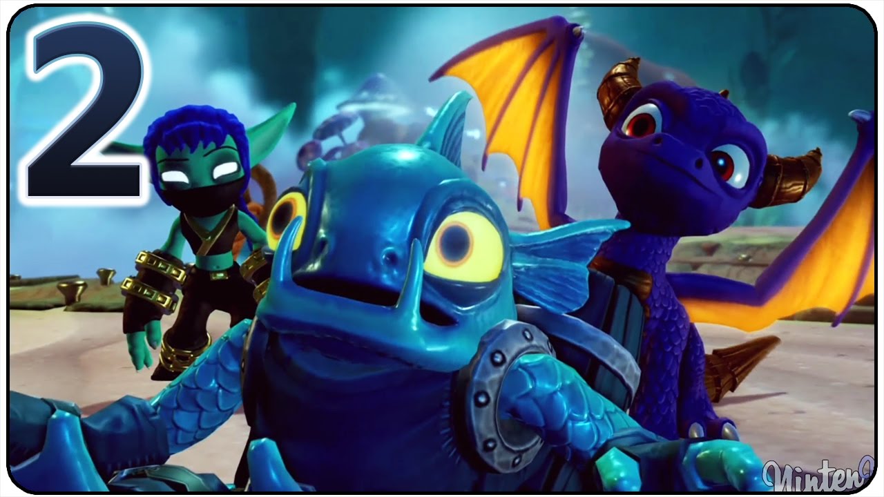 Skylanders Imaginators - Walkthrough Part 2 Mushroom River - YouTube