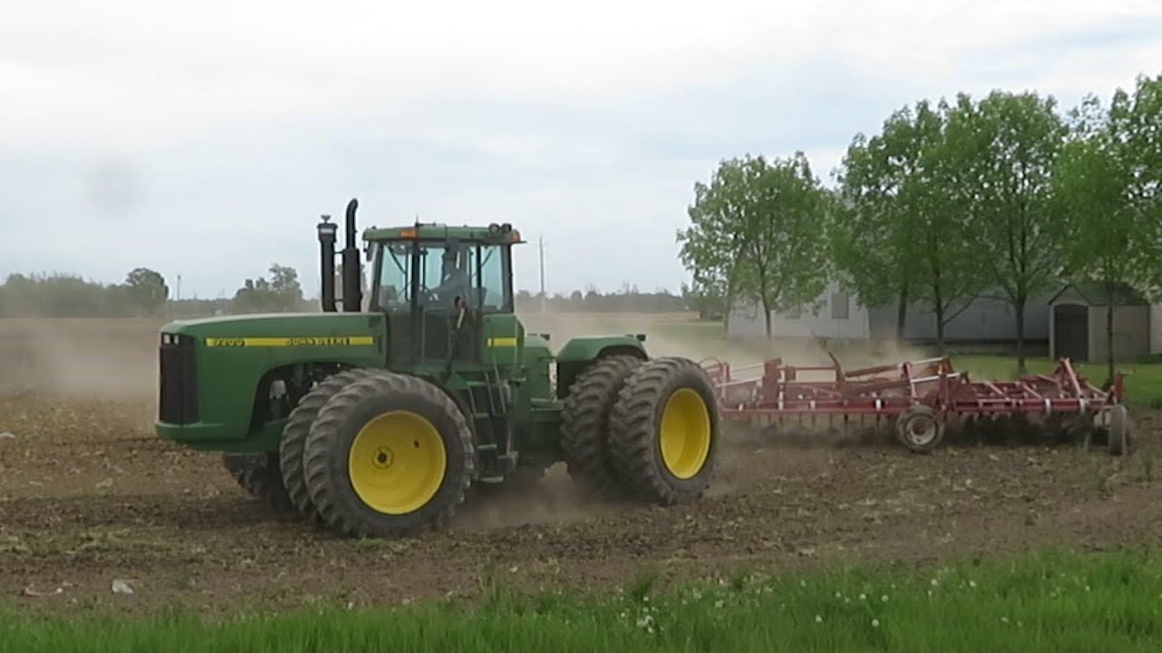 John Deere 9200 4WD Tilling Ground | 2020 | Ontario Canada - YouTube