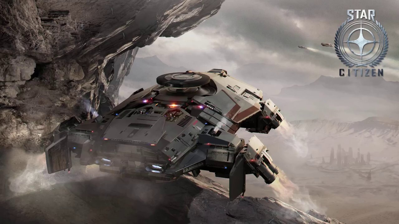 Star Citizen - Anvil - Terrapin Interior & Exterior view - YouTube