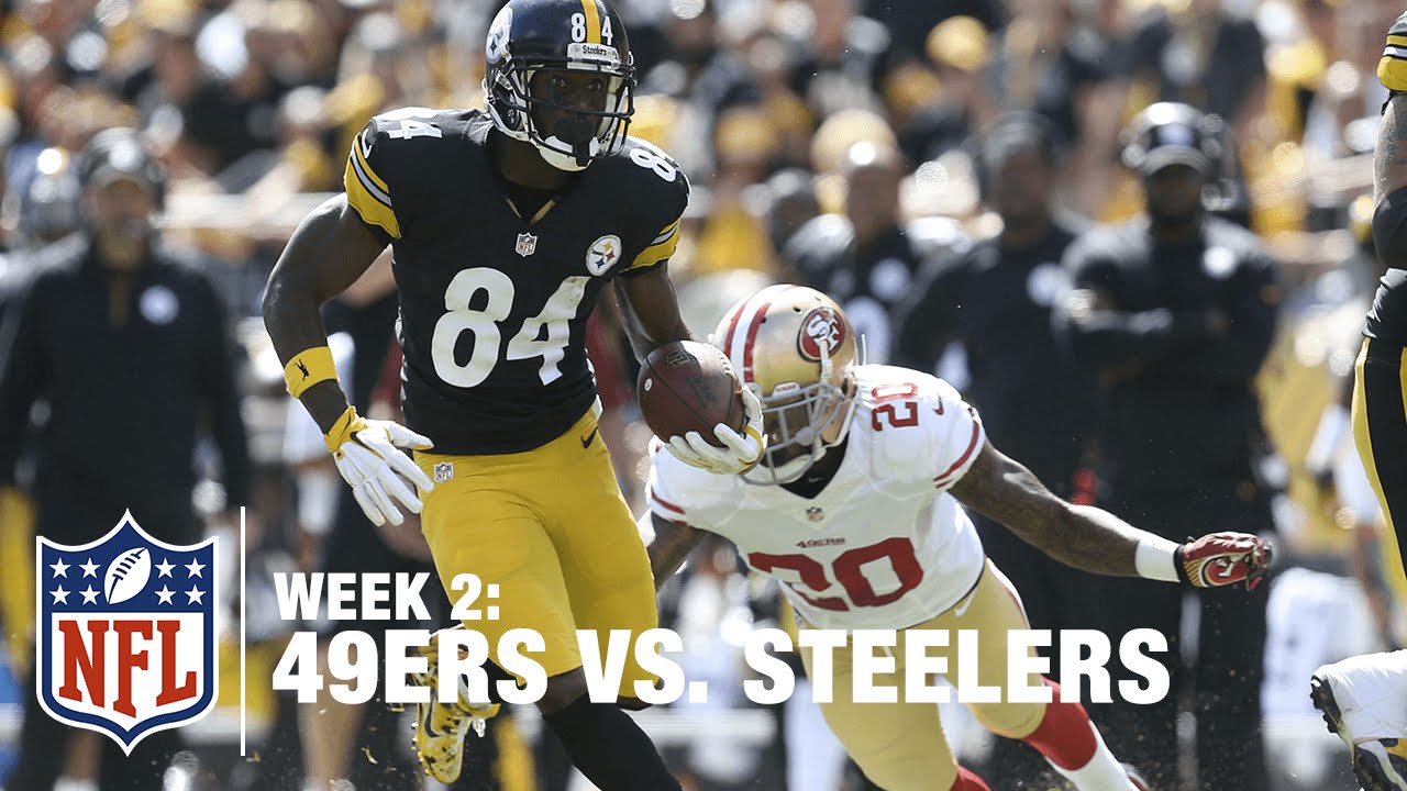 Antonio Brown Blows by 49ers Defenders for 59-Yard Gain | 49ers vs ...