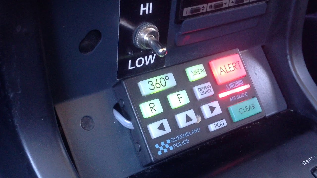 QPS Hilux Van Siren Demo - YouTube