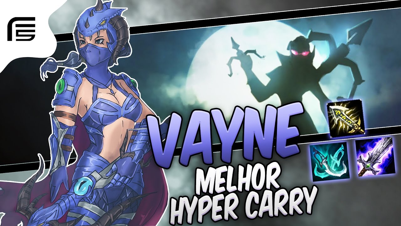 MELHOR HYPER CARRY DO JOGO - VAYNE ADC GAMEPLAY u032g0 - YouTube