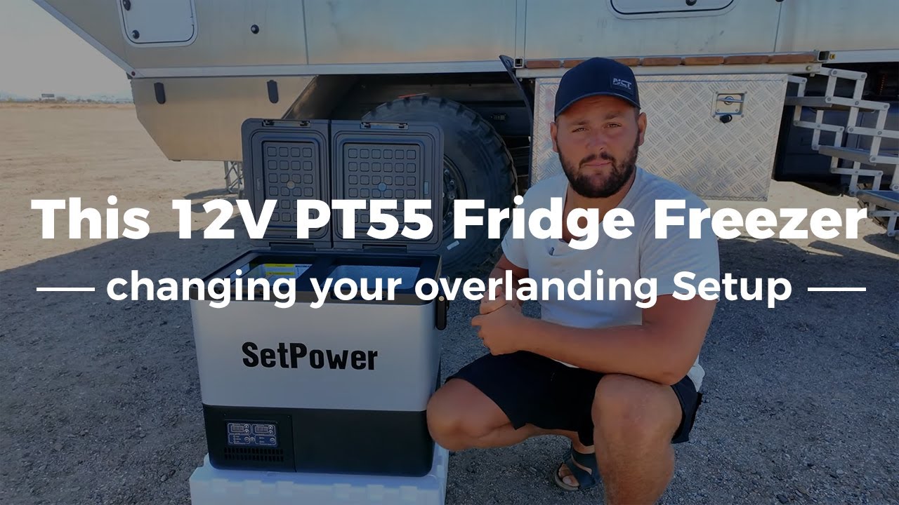 SetPower PT55 | 57Qt Dual Zone Portable Fridge/Freezer - YouTube
