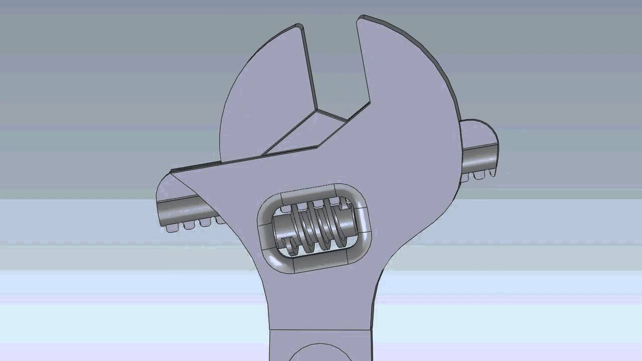 SolidWorks 2010 - English Wrench - YouTube