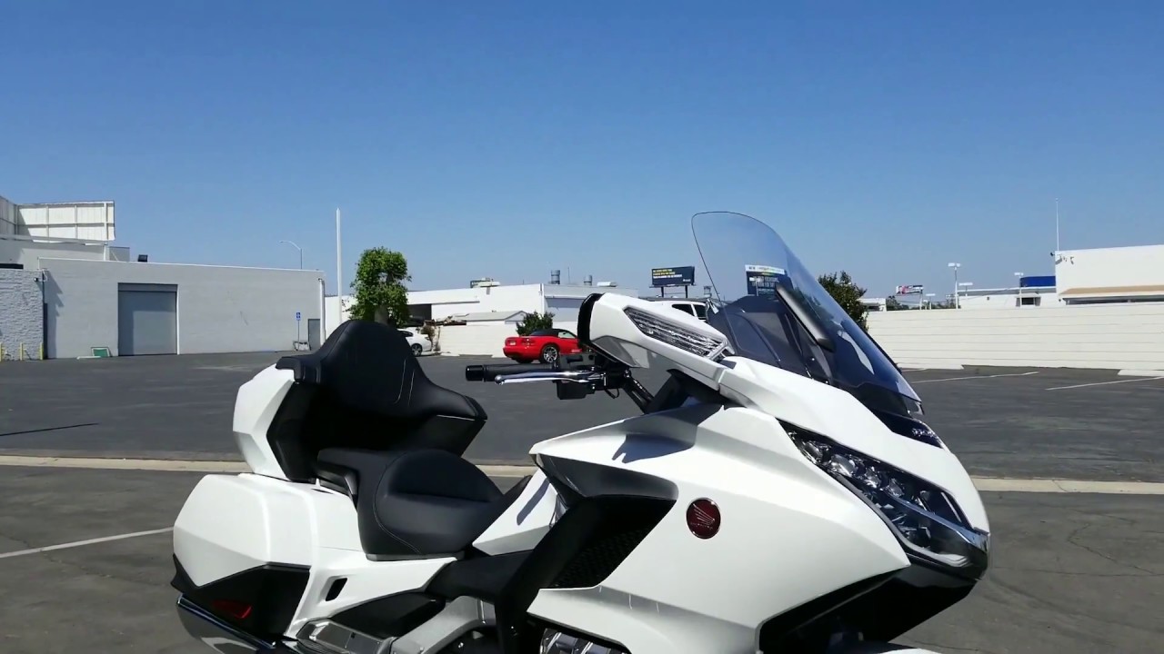 2018 White Goldwing Tour DCT --CALL & DEMO TODAY! - YouTube