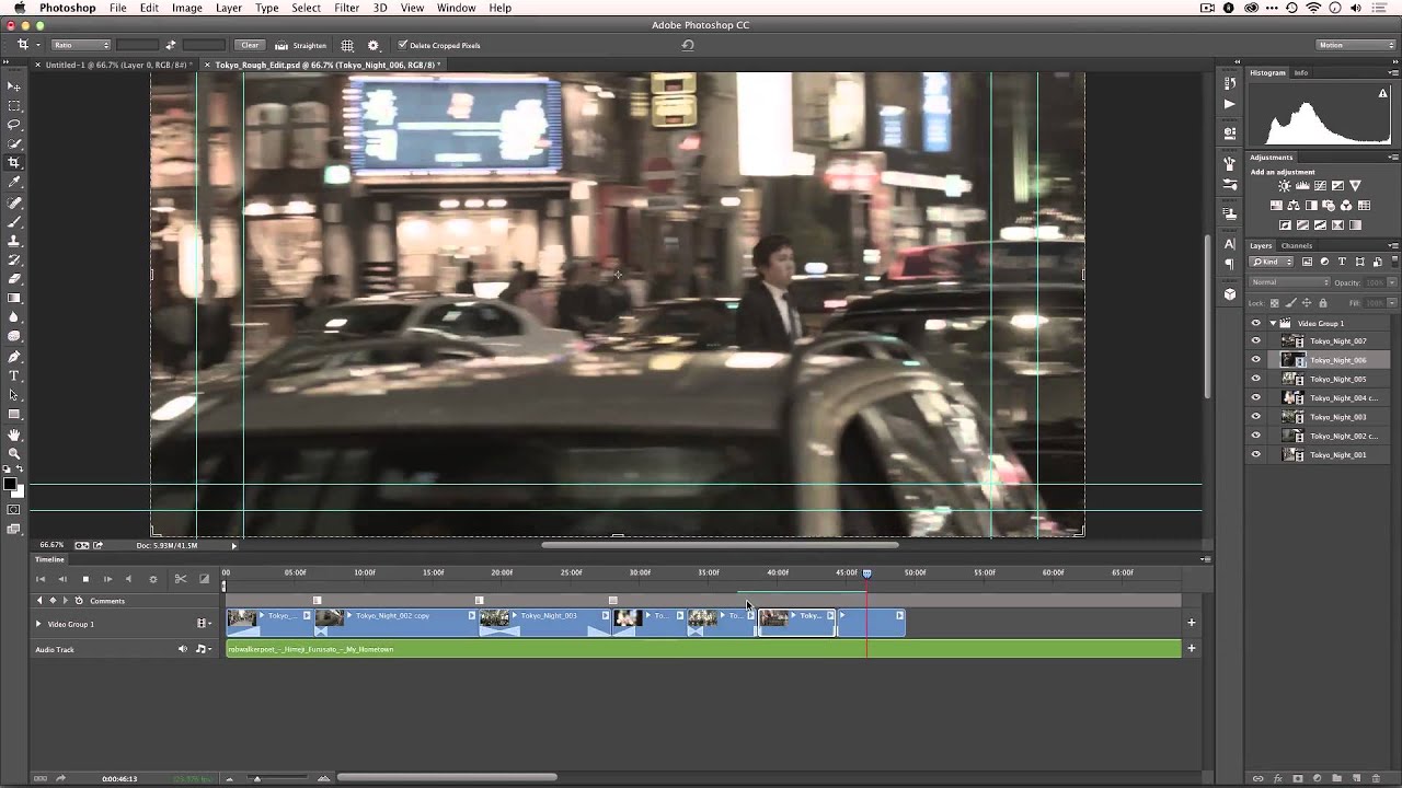 Edit Video in Photoshop (Part 5) | Working with Transitions and Titles ...