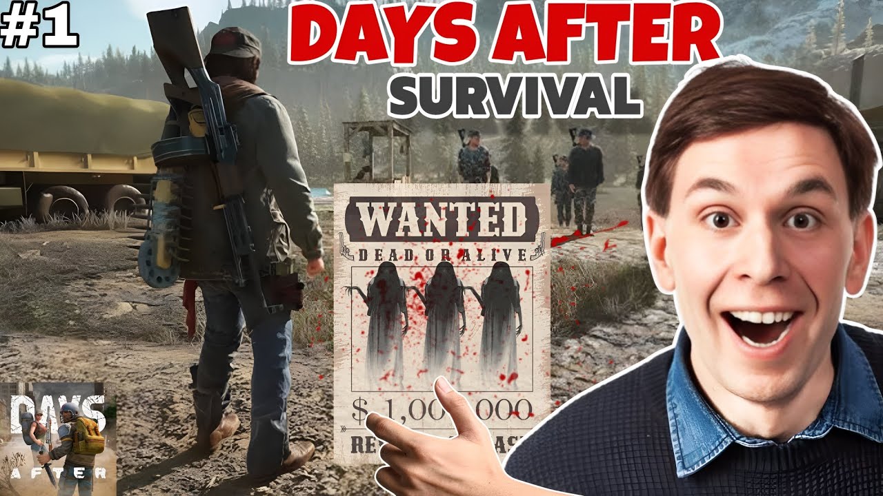 🔥 Days After Survival Gameplay #1 | Post-Apocalyptic Adventure Begins ...