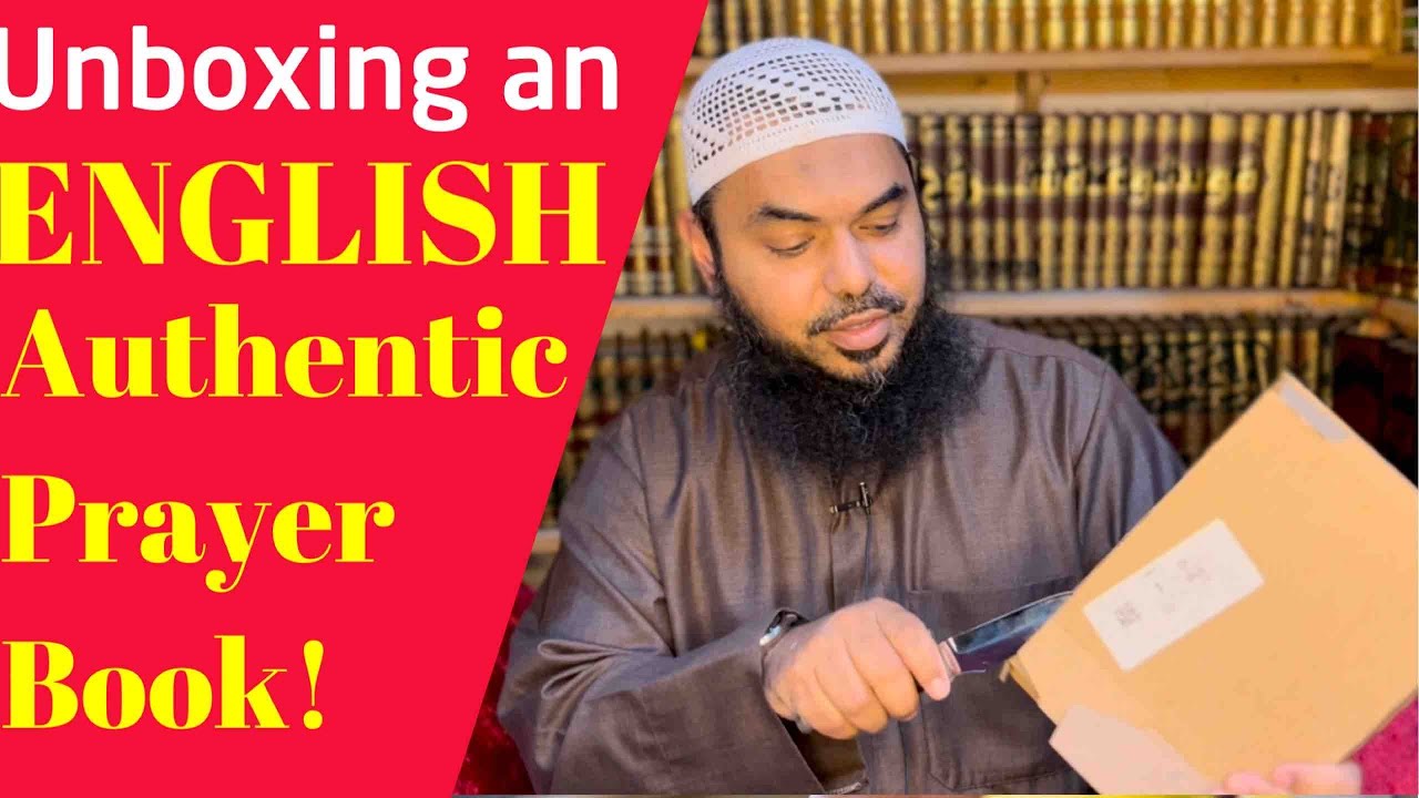 Unboxing ENGLISH Authentic Prayer Book - YouTube