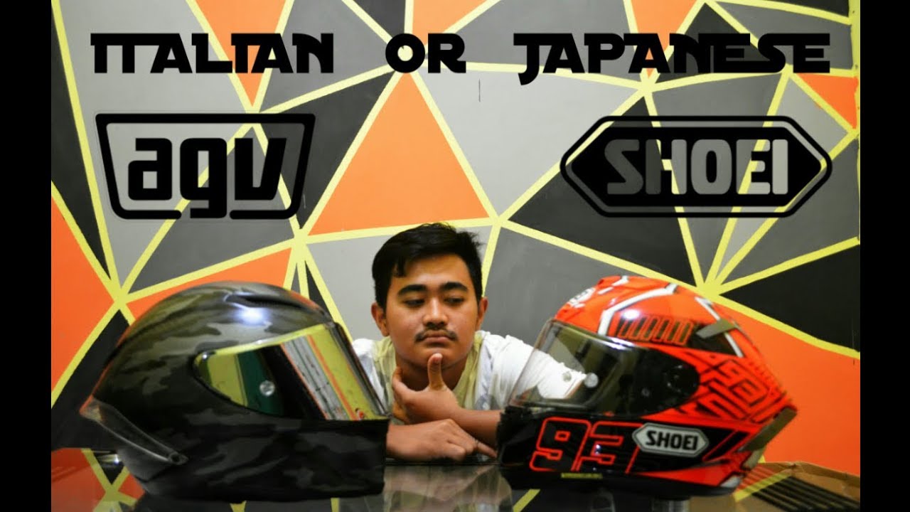 SHOEI X14 Marc Marquez | Unboxing + Review | and Compare With Agv Pista ...