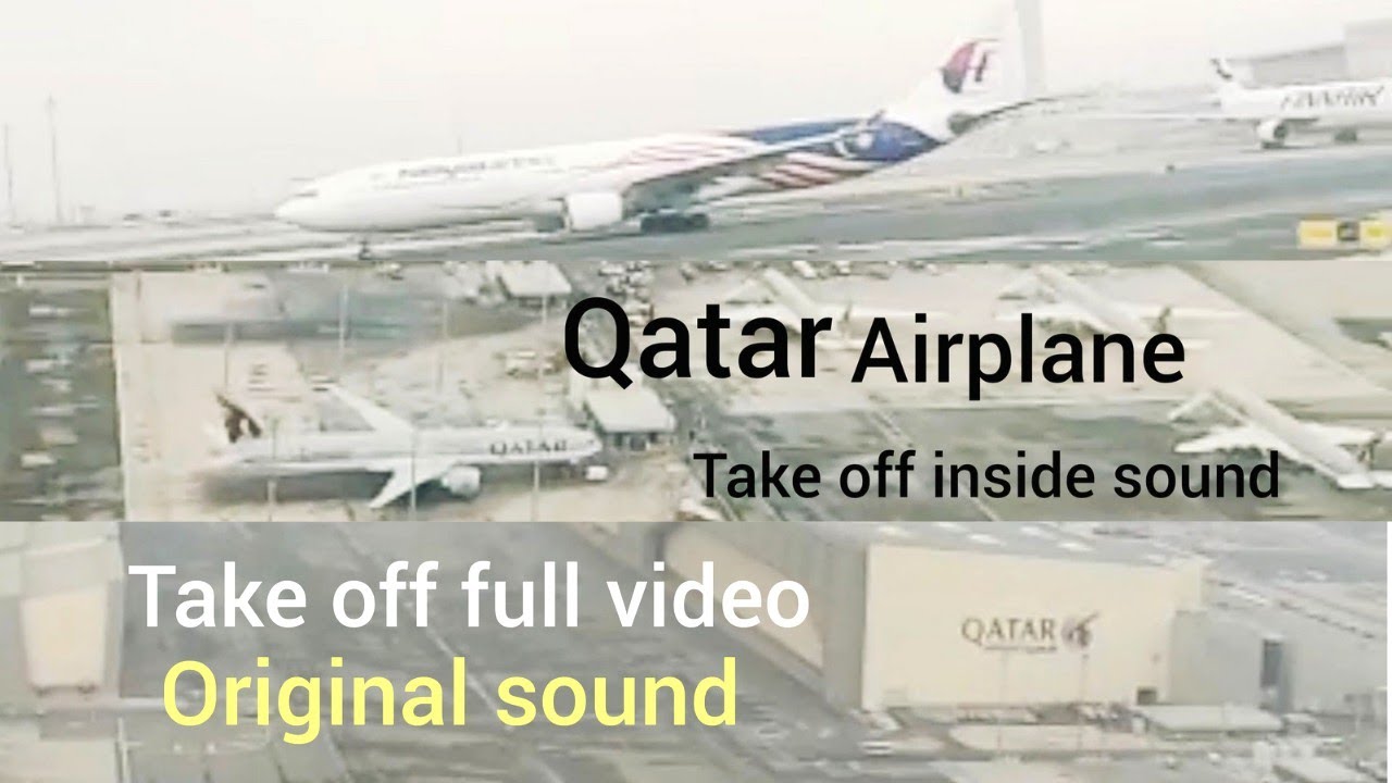 Aeroplane Take Off Real Sound || airplane take off || Aeroplane sound ...