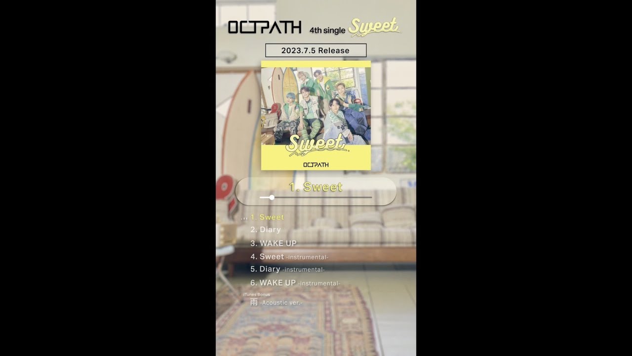 OCTPATH - 4th single『Sweet』Trial Listening - YouTube