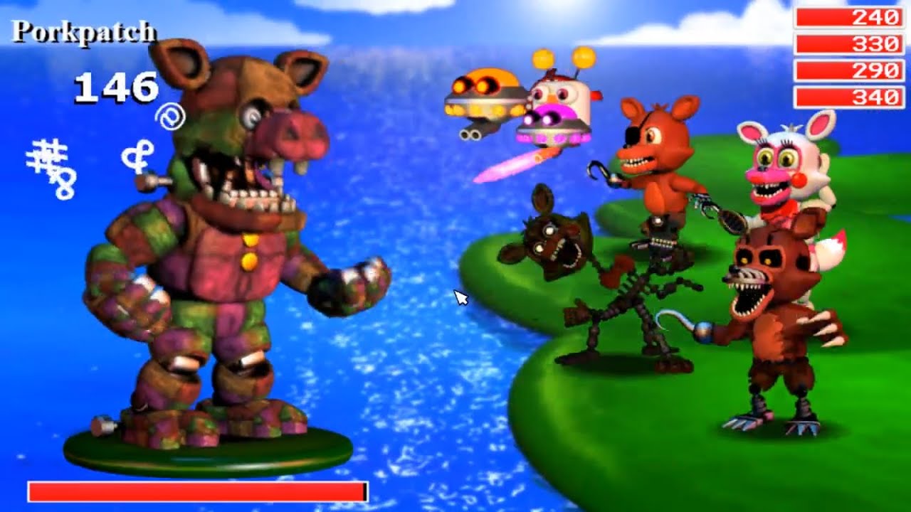FNaF World #07 - The Hunt for Keys Begins - YouTube