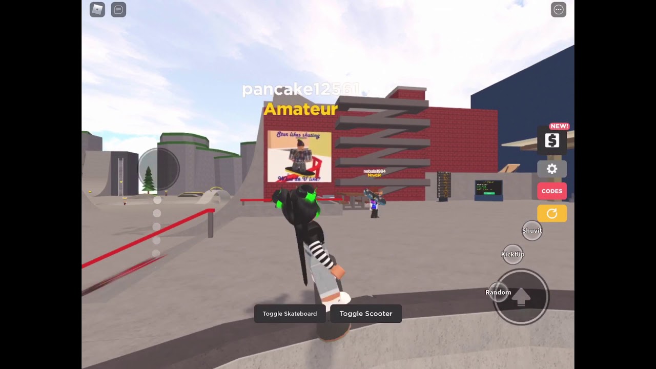 Skateboarding in Roblox - YouTube