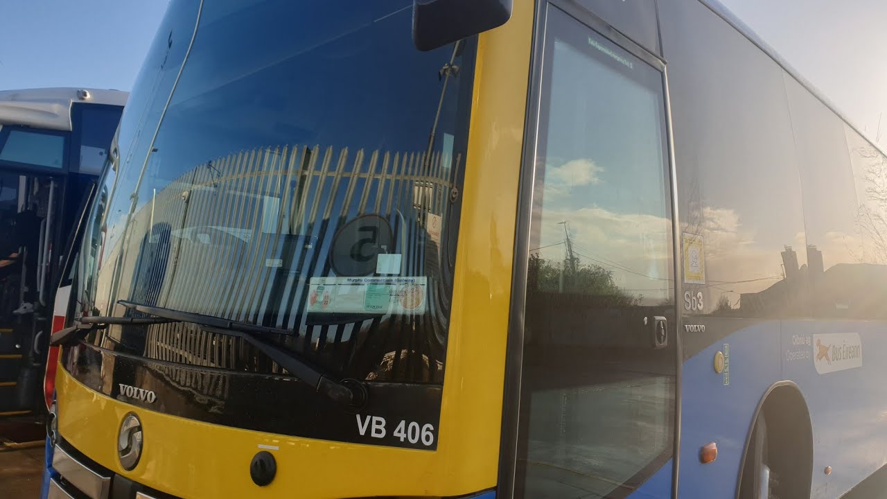 72 Bus Éireann Route Athlone To Limerick VB 406 Volvo - YouTube