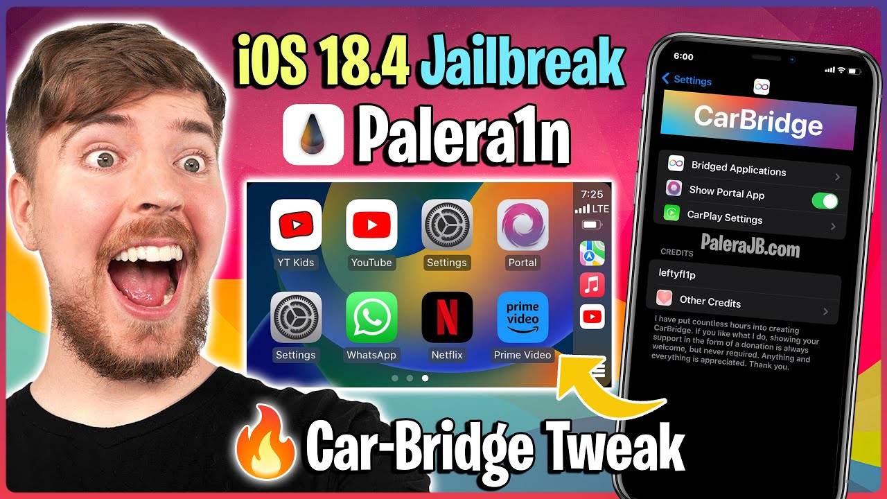🔓 [Palera1n] iOS 18 Jailbreak 😲 How to iOS 18.4 Jailbreak [Cydia+Sileo ...