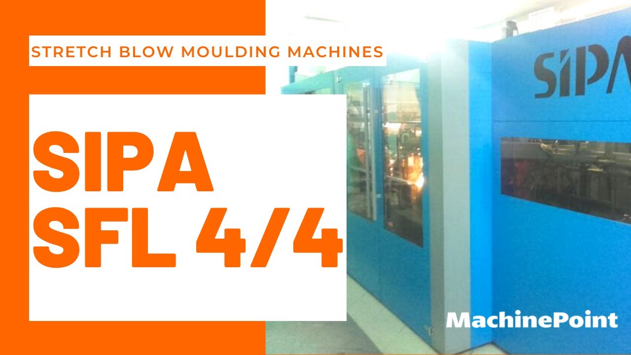 SIPA SFL 4/4 Stretch blow moulding machines | SIPA Machines - YouTube