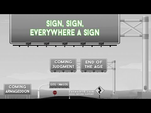 SIGN, SIGN EVERYWHERE A SIGN | WE ARE THERE! | ALSO, A PROPHECY & WORD ...