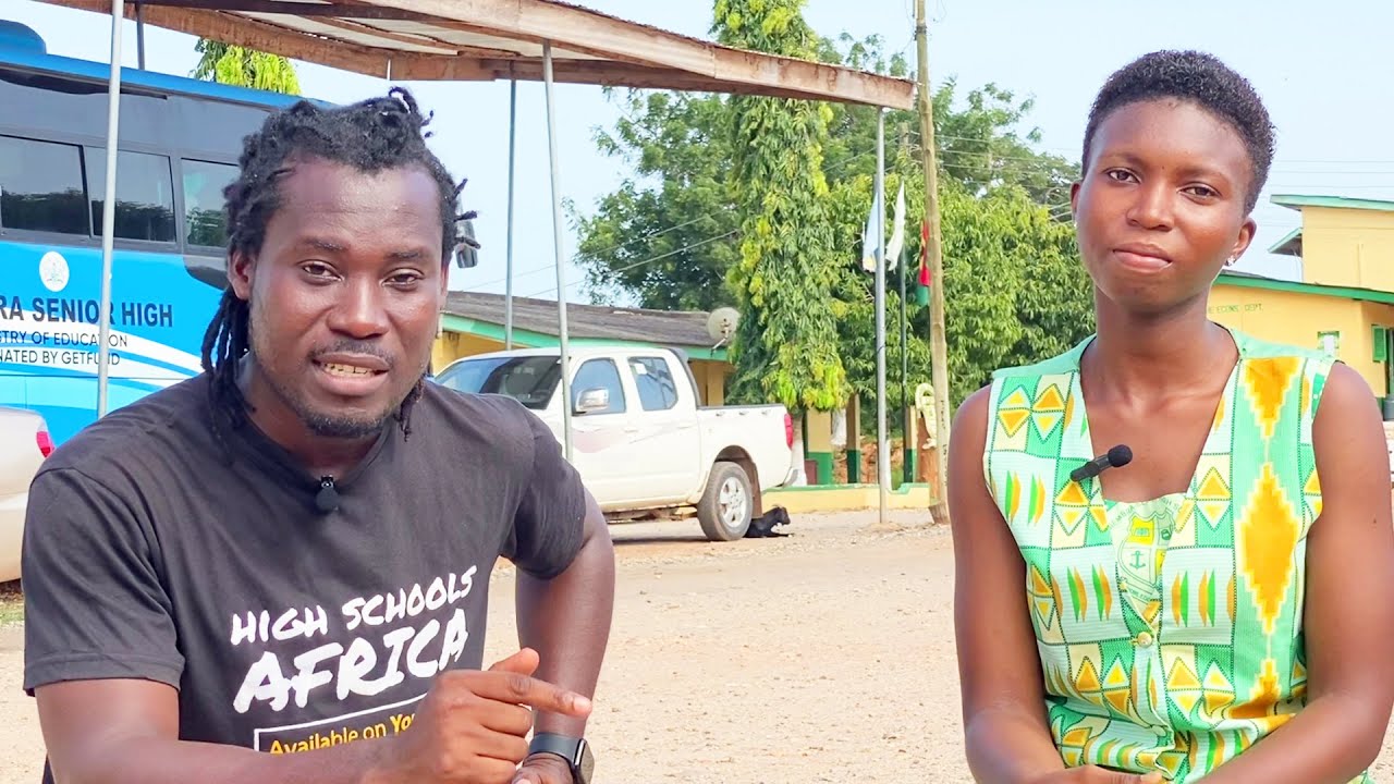 The Past Adiembra Shs Head Girl Who Came Back To School. - YouTube
