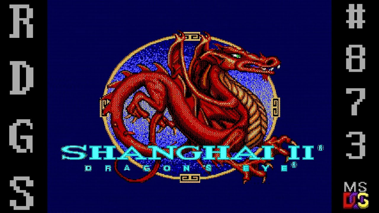 Random DOS Game Show #873: Shanghai II: Dragon's Eye (1990) - YouTube