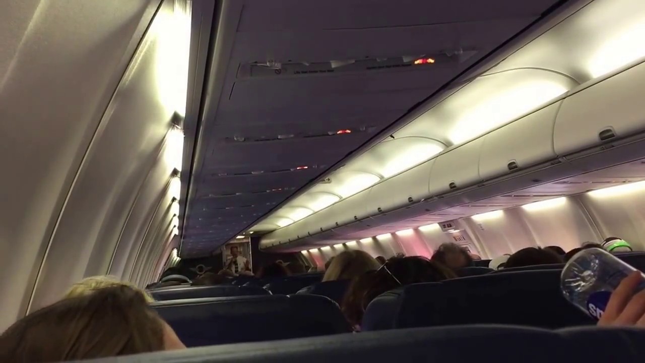 Southwest Airlines Funny Captain Announcement - YouTube