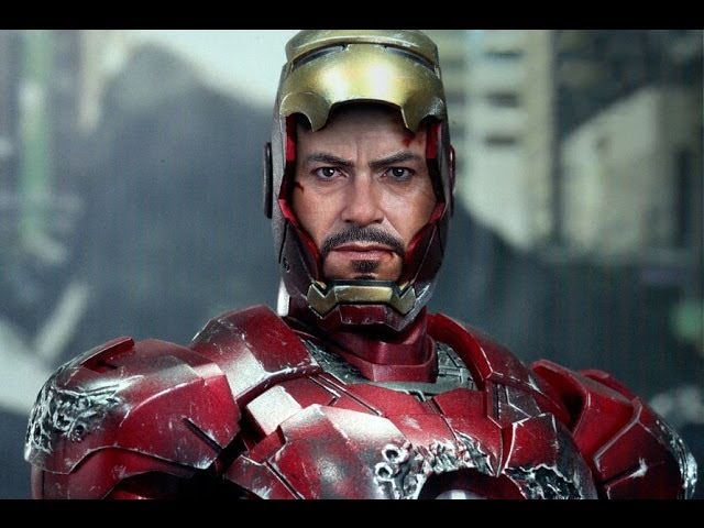 Iron Man Face Mask Open