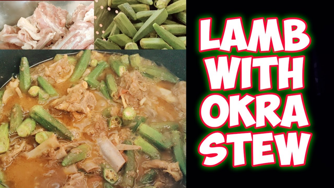 Lamb and okra stew (bamia lamb stew) - YouTube