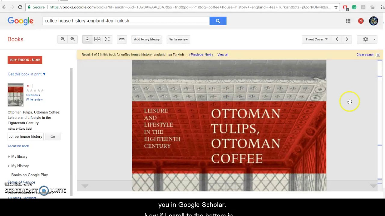 Google Scholar Tutorial - YouTube