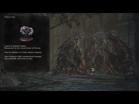 DARK SOULS 3 - Poison Gem location ( Keep Perimeter ) - YouTube