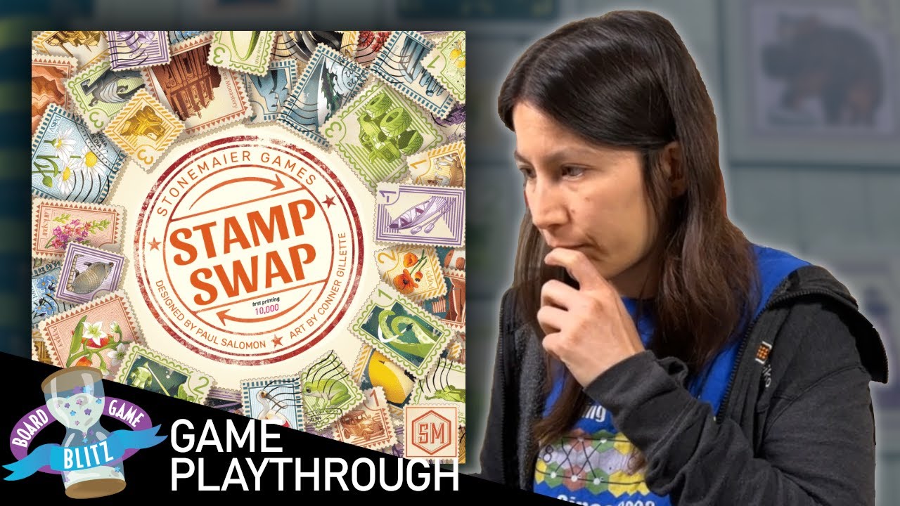 Stamp Swap - Split and choose your stamp collection | Solo Game ...