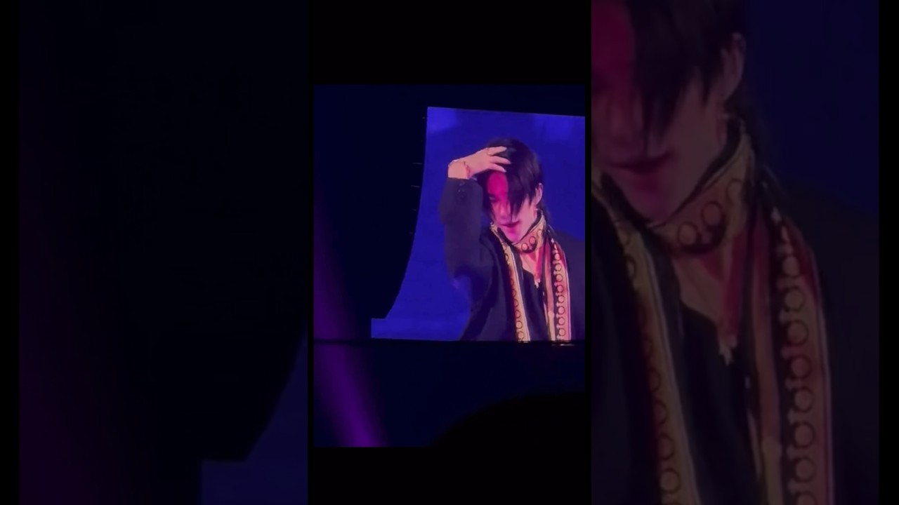 Hyunjin Solo Stage At The Dome Tour So Beatiful And The Dancing The Outfit Well Him🫠🥵🔥 ️🔥