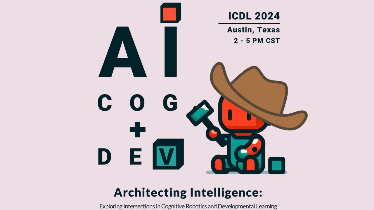 [ICDL 2024] AI:CogDev Workshop - YouTube