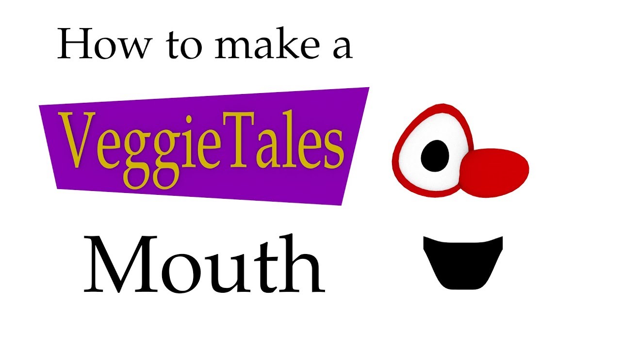 How to Make a VeggieTales Mouth In Blender 2 79 - YouTube