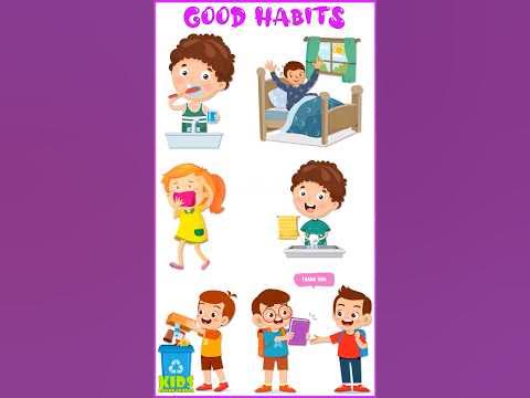 Good Habbits for Kids | Kids Learning Video #shorts - YouTube