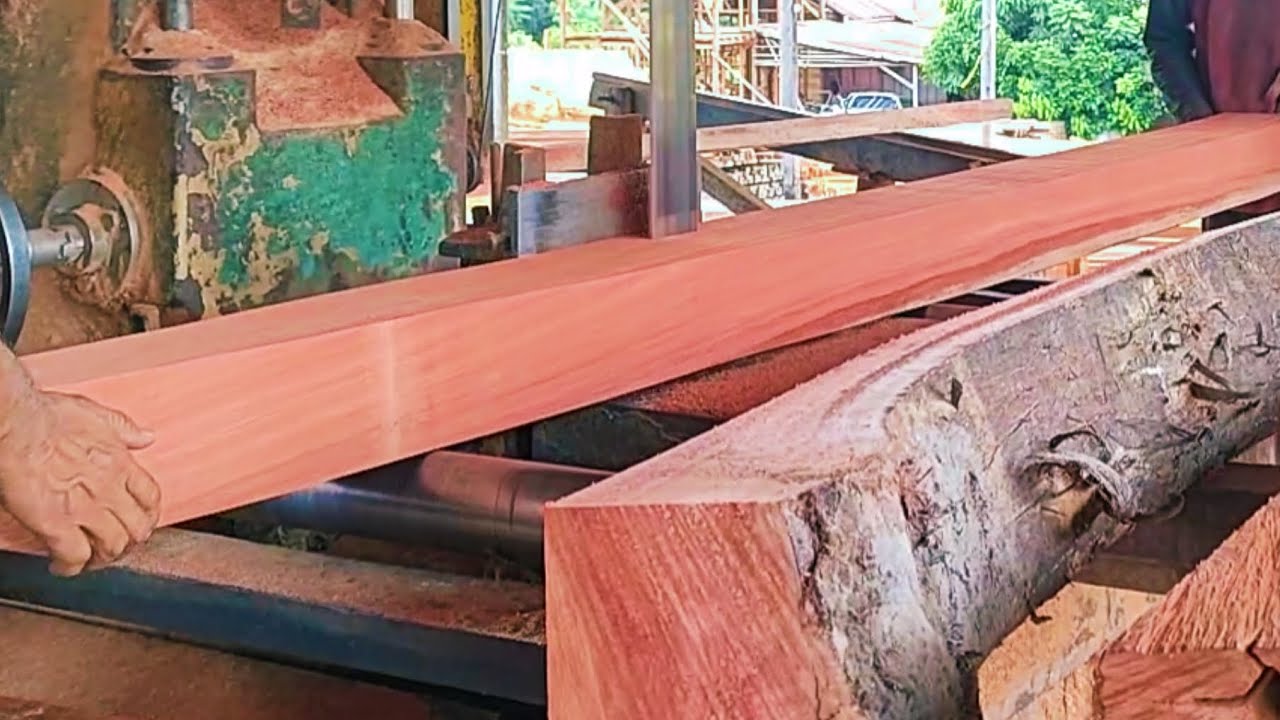 Meranti WoodExtraordinary, the processing process for this board is ...