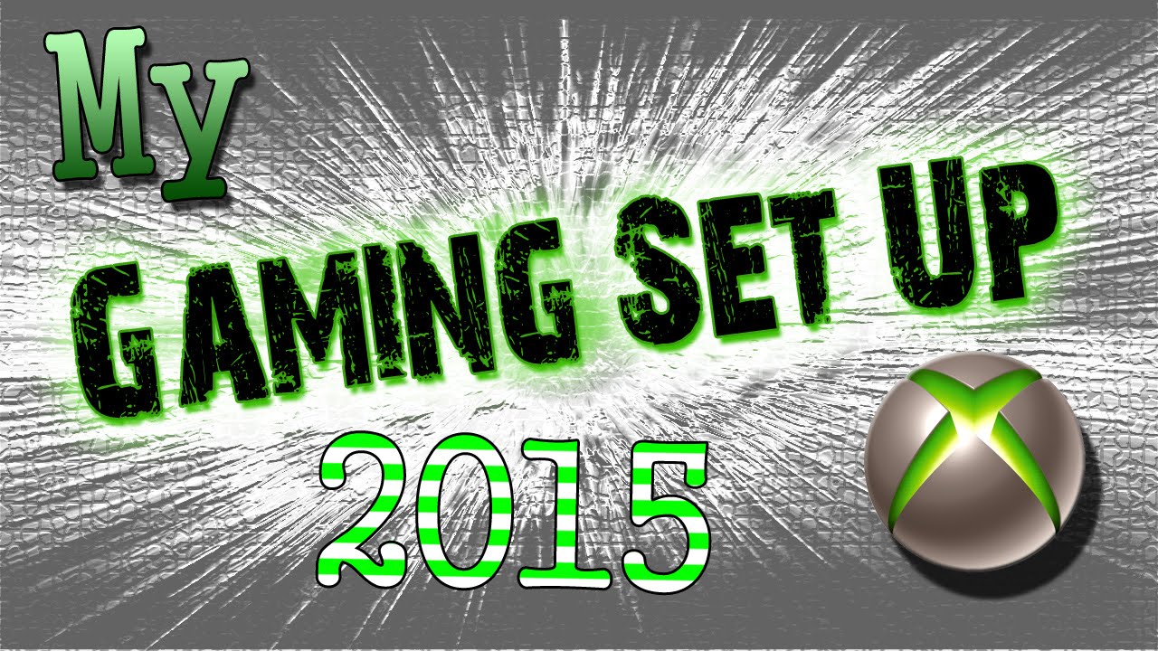 MY GHETTO "GAMING SET UP" 2015 -- "YOUTUBE SET UP" - YouTube