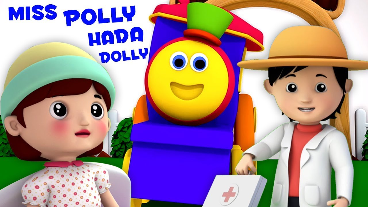 bob le train | Mlle Polly avait un chariot | Comptines | Chansons ...