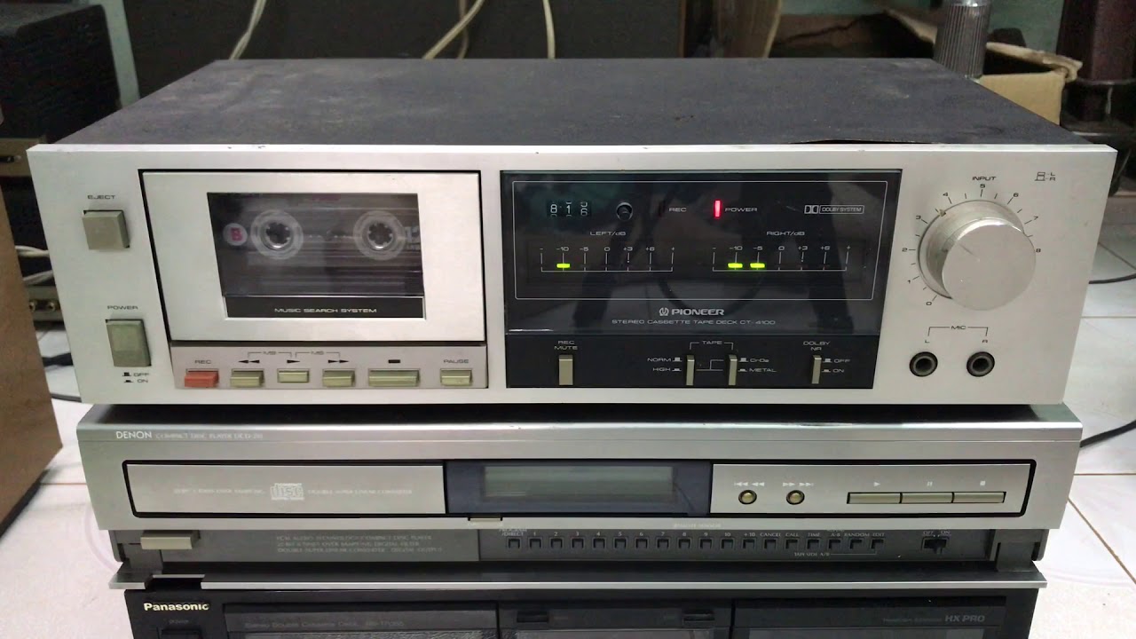 Deck Pioneer CT-4100 for sale - call 0915742742 - YouTube