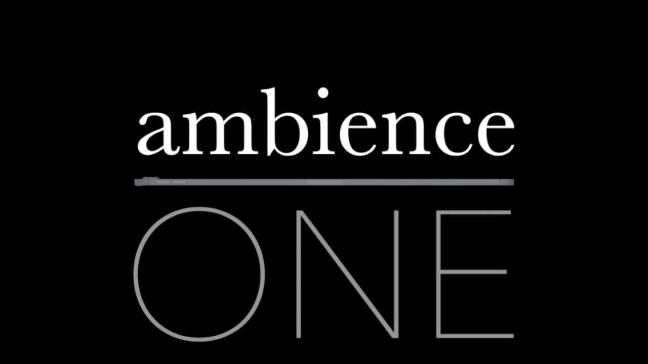"Ambience One" - Sounds Walkthrough - YouTube