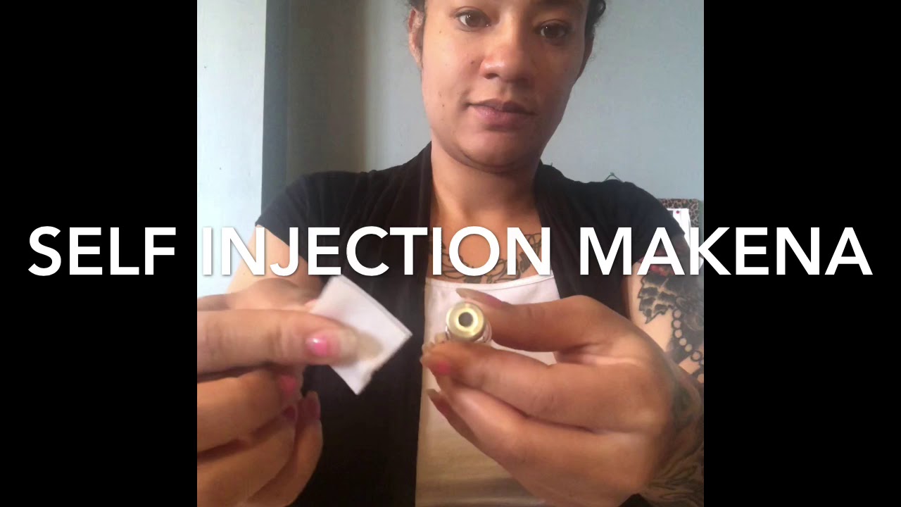 Self Injection Makena Shot Morning routine - YouTube