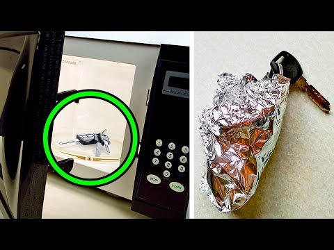 Arabanızın Anahtarlarını Folyoya Sarın. Arabanız Size Teşekkür Etsin