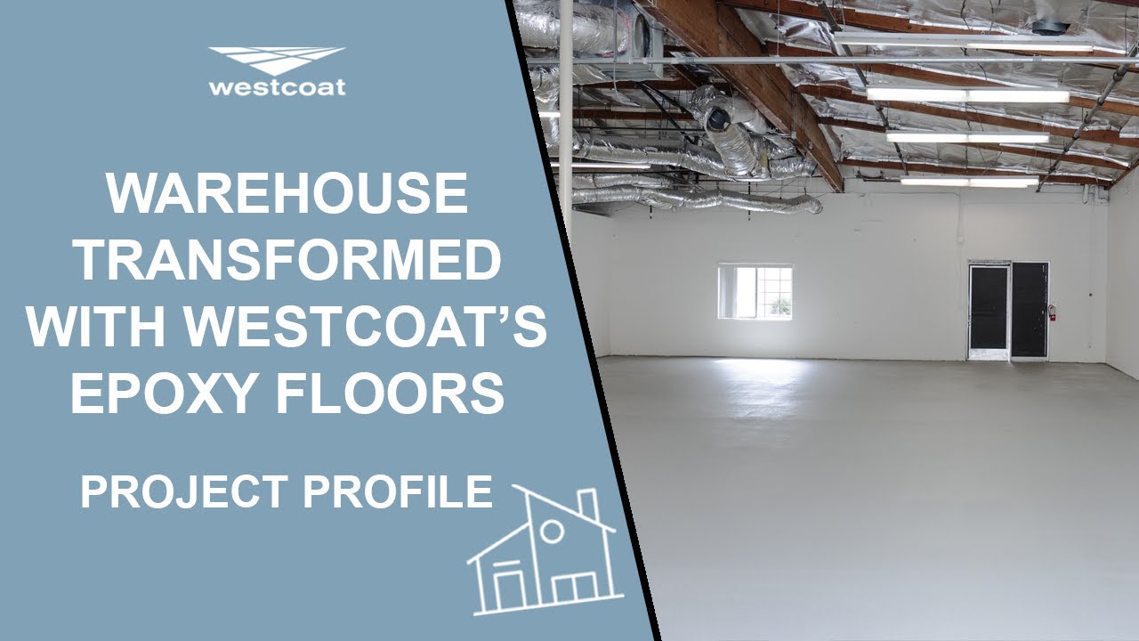 Warehouse Transformed With Westcoat's Epoxy Floors - YouTube