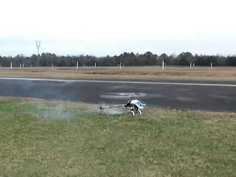 Justin Peacock takes off his RC Raptor Titan 50 helicopter - YouTube