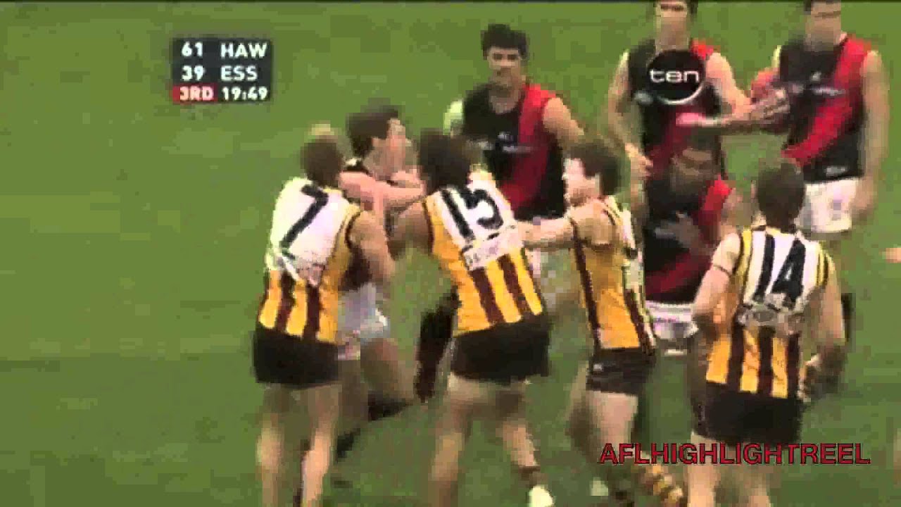 Biggest Hits, Bumps, Tackles and Punches in the AFL [HD] - YouTube