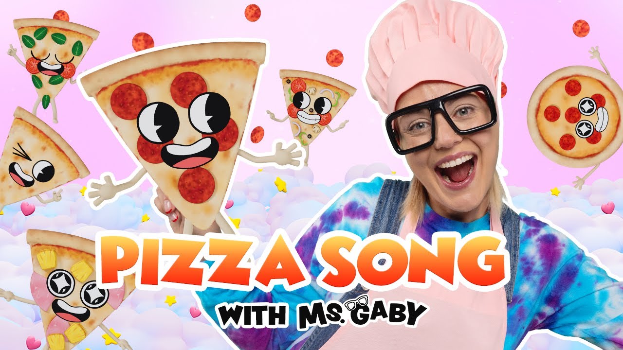 The Pizza Song (Pizza Dreams) With Ms. Gaby | Songs for Kids ...