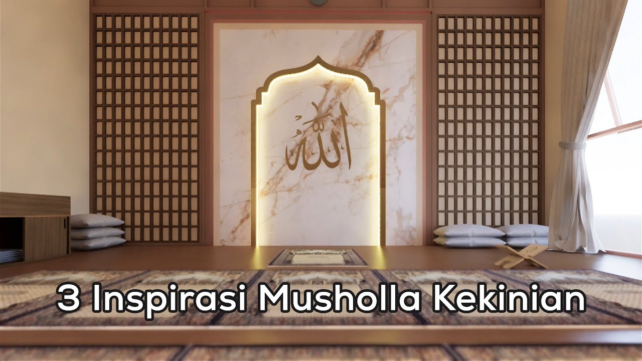 3 Desain Musholla Terbaru yang Bisa Jadi Inspirasi Untuk Ruang Ibadah ...